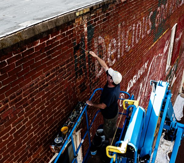 Coke Consolidated Revives Charlottesville Ghost Mural - Coca-Cola ...