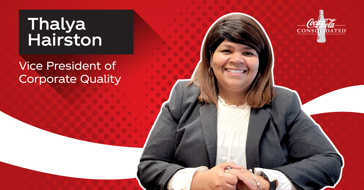Coca-Cola Consolidated Names Thalya Hairston as Vice President of ...