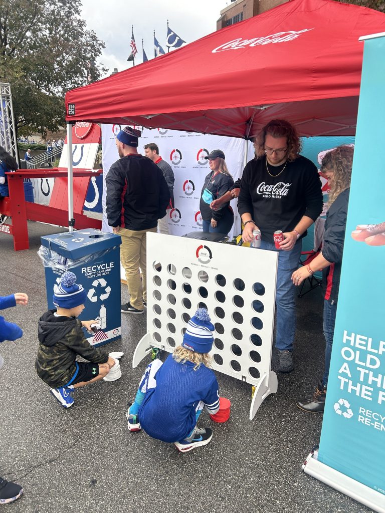 Teaming Up with the Indianapolis Colts to Score a Win for Recycling ...