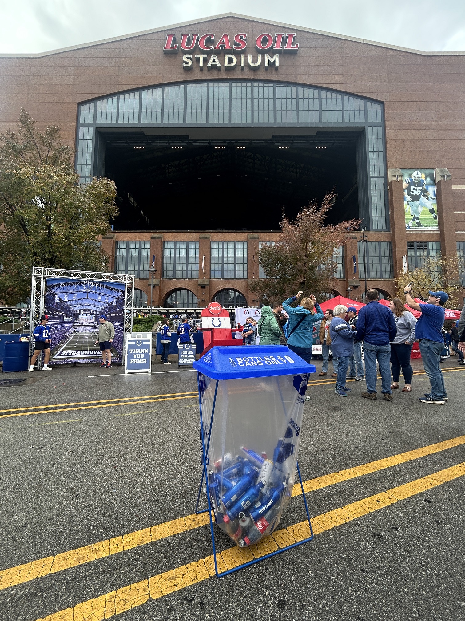 Teaming Up with the Indianapolis Colts to Score a Win for Recycling ...
